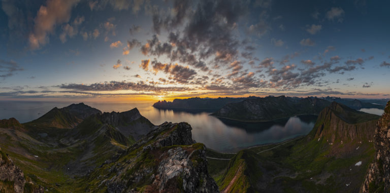 Paysage de l'île de Senja | Aventure Arctique